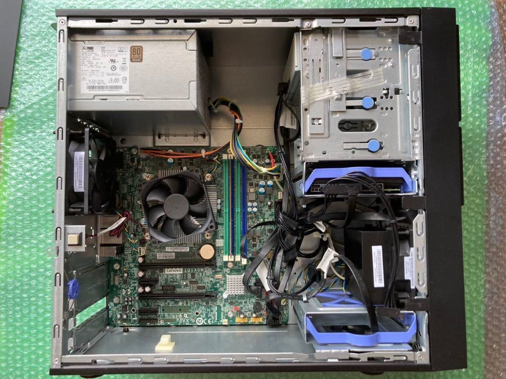 PCIスロットカバー2枚欠品 Lenovo ThinkServer TS150/Xeon E3-1225V5/WD RED HDD 2TB ...