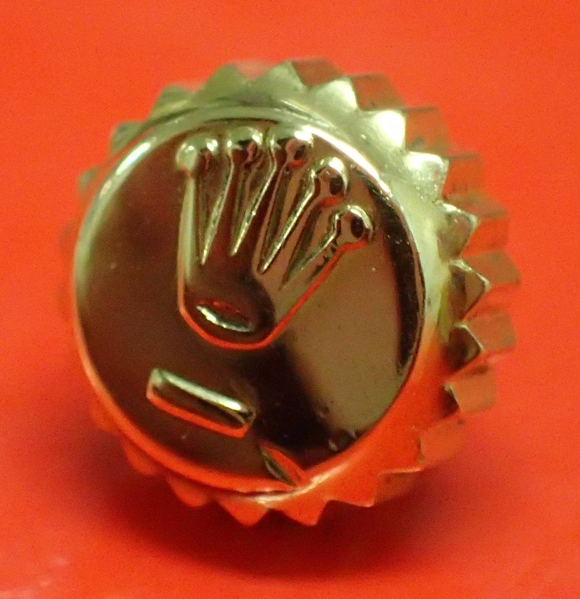 ROLEX ロレックス 純正 600-8 金 リューズ 竜頭 6mm デイトジャスト デイト 1600 1601 1625/3 1803 ...