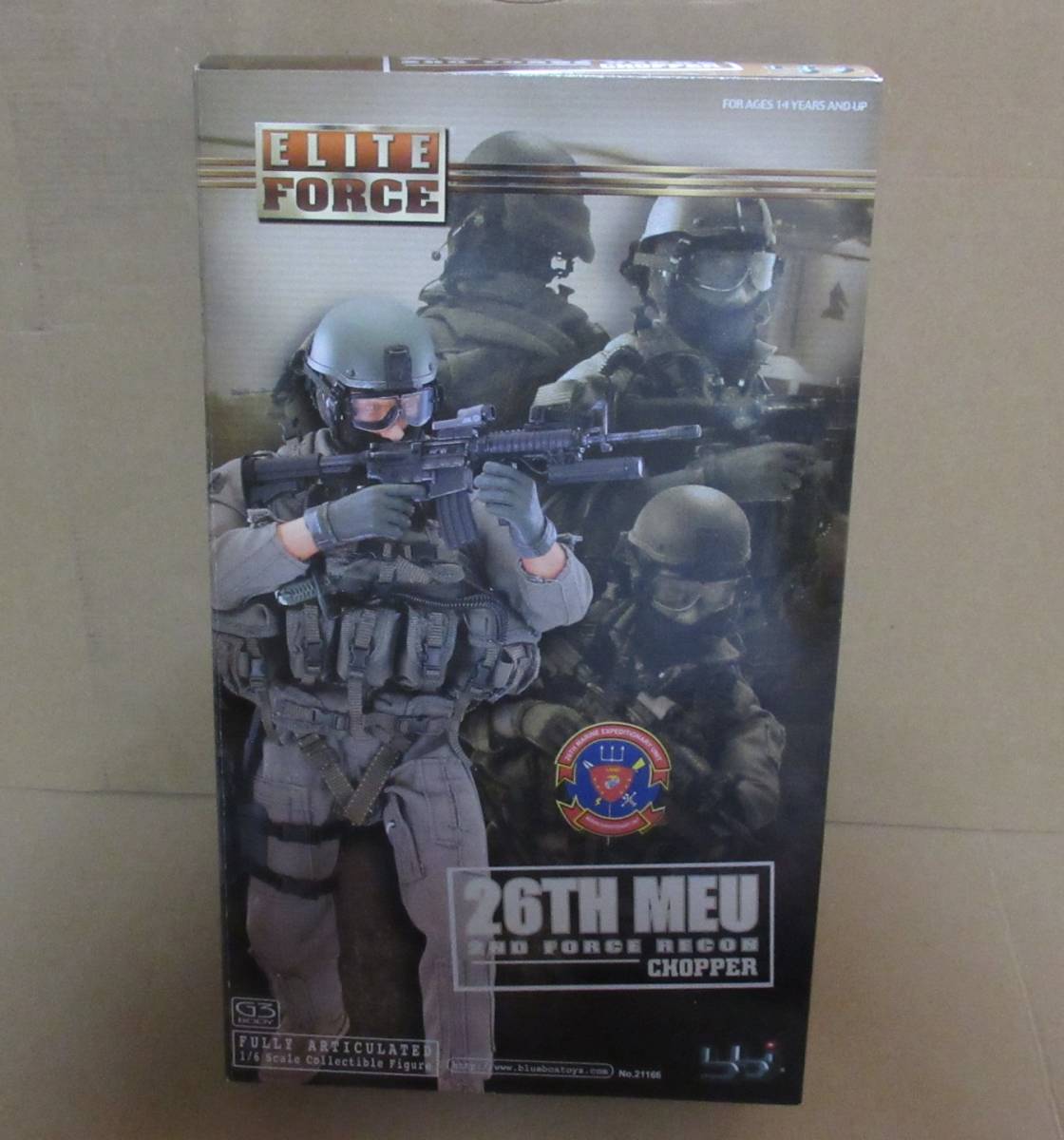 G.I.JOE bbi 1/6 26th MEU 2nd FORCE RECON CHOPPER 2003年 フォースリーコン タカラ G.I ...