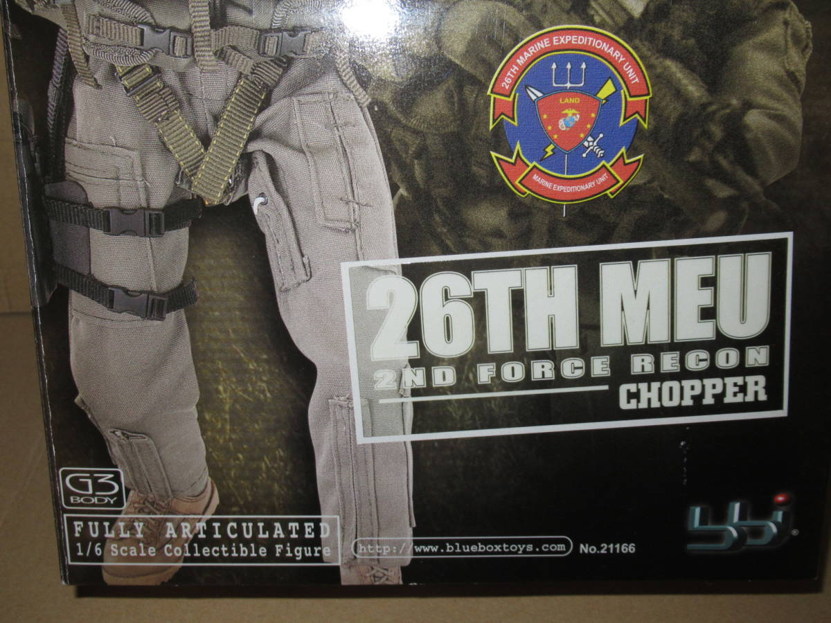 G.I.JOE bbi 1/6 26th MEU 2nd FORCE RECON CHOPPER 2003年 フォースリーコン タカラ G.I ...