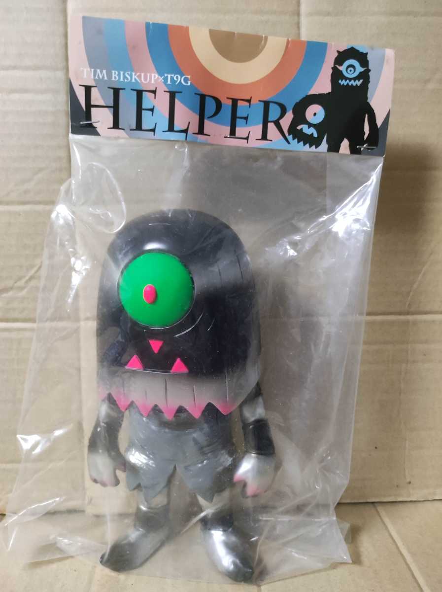 Tim Biskup X T9G HELPER 黒成型 緑 シルバー ピンク塗装 intheyellow インザイエロー ランジロン バイロン ...