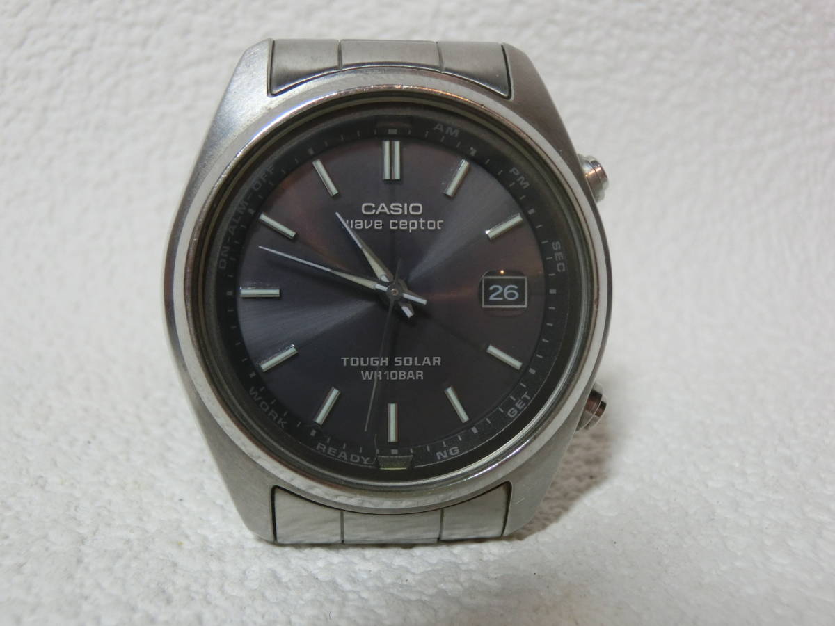 №5086-O408 品：CASIO カシオ wave ceptor ウェーブセプター 3721 WVQ-1100J タフソーラー(カシオ ...
