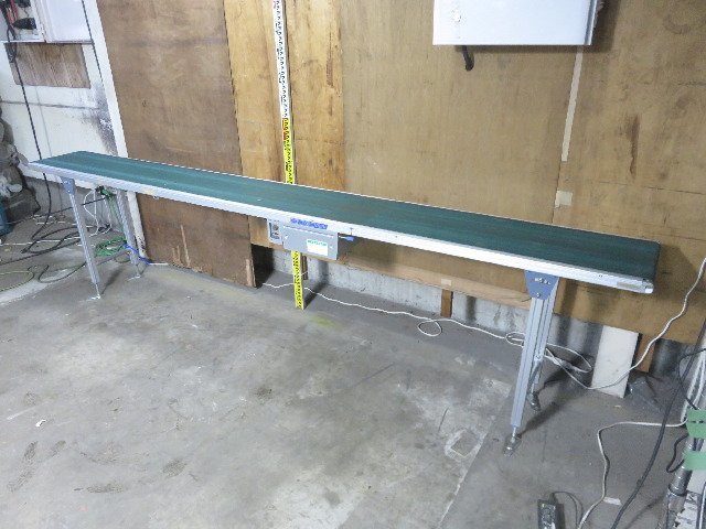 1円スタート okura/オークラ BELCON mini ベルトコンベアー SBM 30C300A3.5X025 100V 動作良好 ハ ...