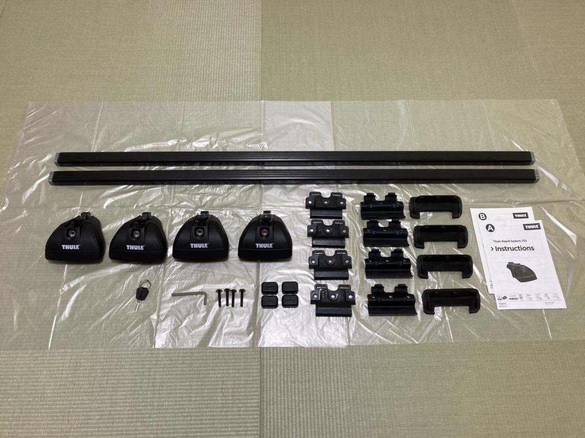 THULE ボルボ XC40 V90 ベースキャリア 753 7122 4073 良品(キャリアベース)｜売買されたオークション情報 ...