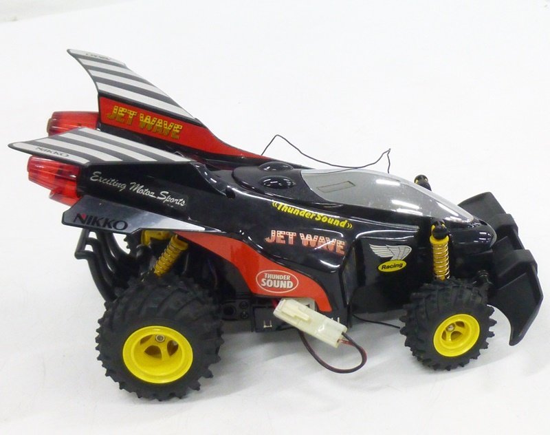 01 00-000000-00 S 77 NIKKO ニッコー JET WAVE ジェットウェーブ 1/16スケール ラジコン 箱付き 昭和 ...