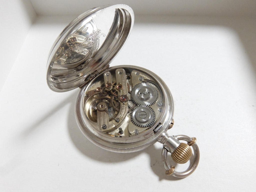 商館時計 ウルマン商会 J.ULLMANN & Co 麒麟マーク 14石 銀無垢ケース 分解清掃済み(手巻き)｜売買されたオークション情報 ...