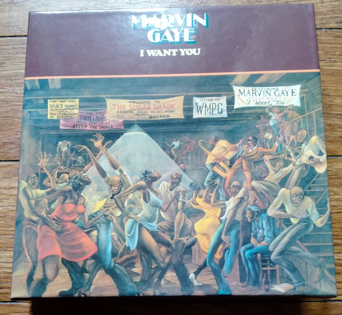 DU特典 Marvin Gaye/マーヴィンゲイ紙ジャケCD収納箱 Motown/モータウン/Stevie Wonder/Curtis ...