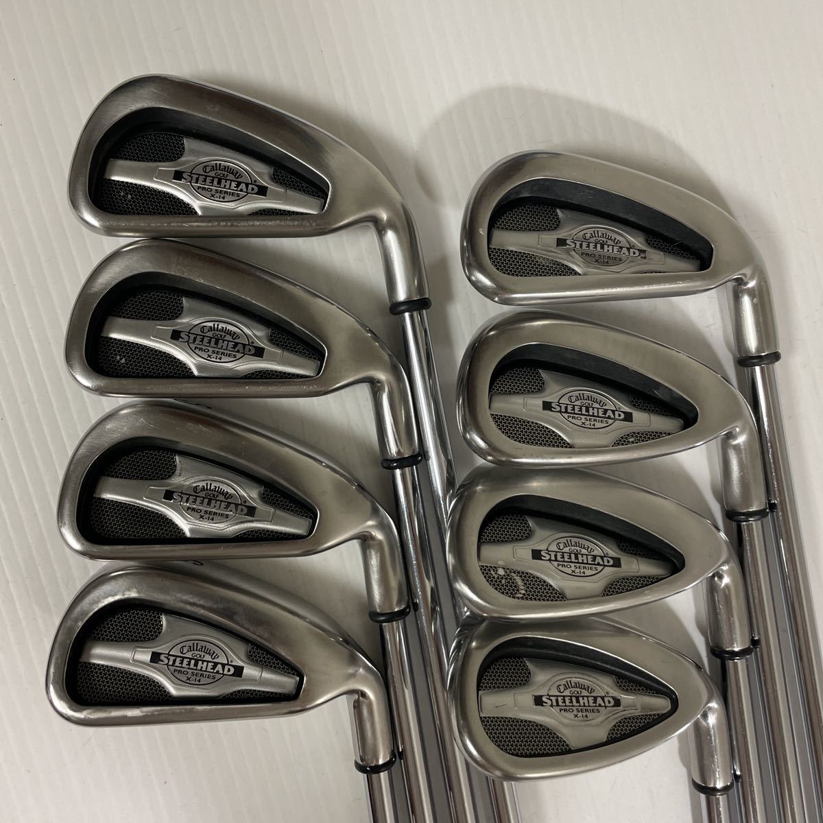 名器アイアン Callaway STEELHEAD PRO SERIES X-14 3I〜PW 8本セット CONSTANT WEIGHT ...