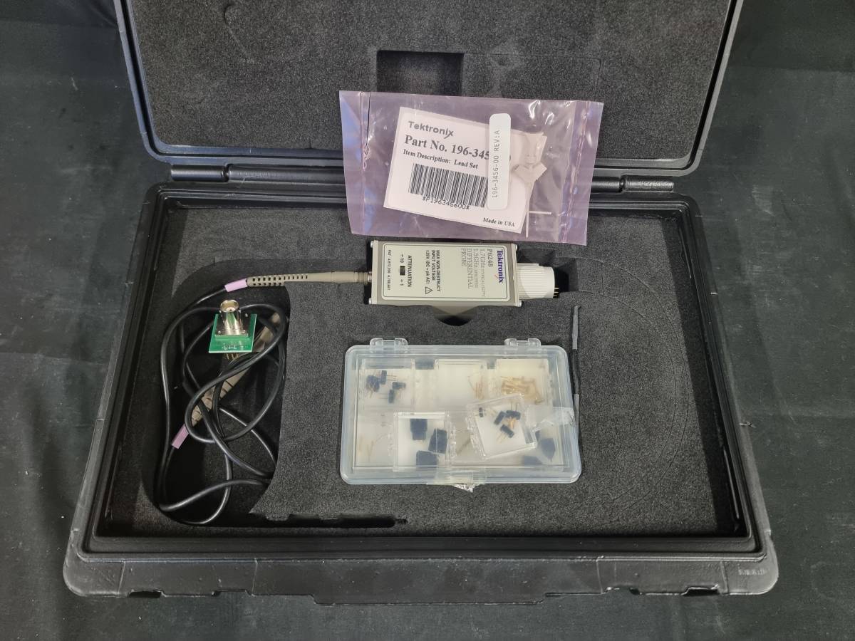 テクトロニクス Tektronix P6248 差動プローブ 1.5GHz Differential Probe 4656(アマチュア無線 ...