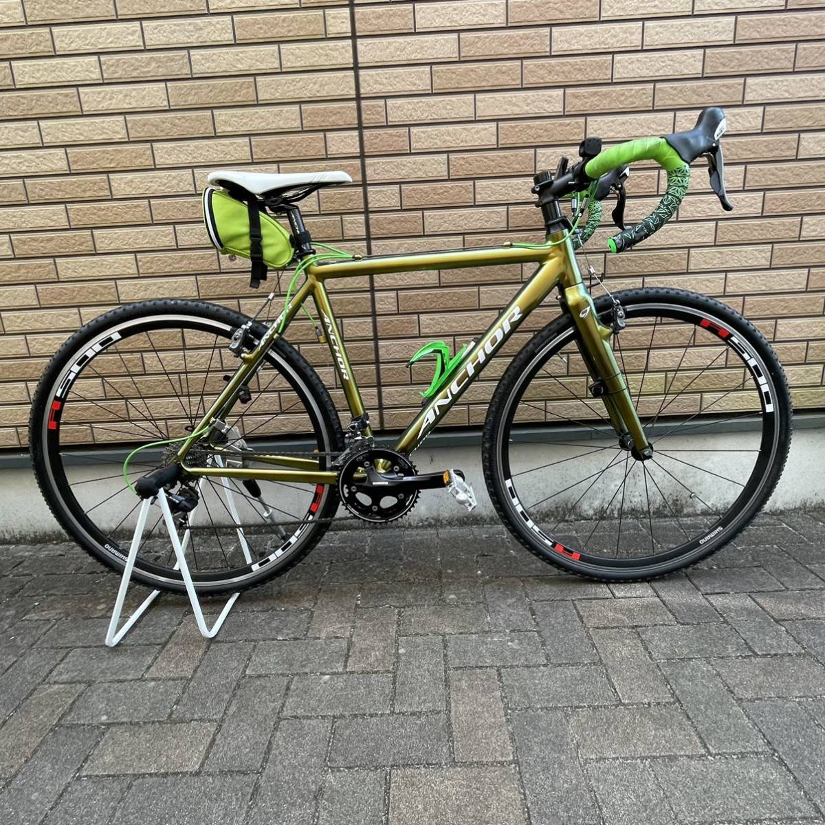 直接取引大歓迎 ANCHOR アンカー クロスレーサーバイク CX6 グリーン 玉虫色 〇(500mm～)｜売買されたオークション情報、yahooの商品情報をアーカイブ公開 - オークファン ...