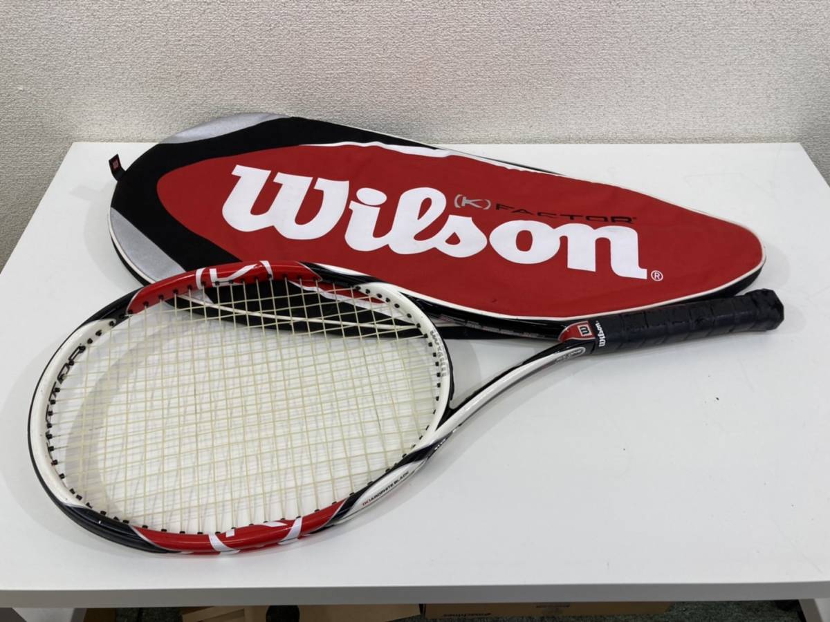 現状販売 Wilson ウィルソン テニスラケット K FACTOR 硬式(ウィルソン)｜売買されたオークション情報、yahooの商品情報をアーカイブ公開 - オークファン（aucfan.com）