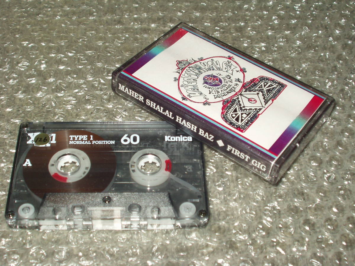 テープ MAHER SHALAL HASH BAZ 工藤冬里/他 FIRST GIG LA MUSICA RECORDS/LA-126 ...