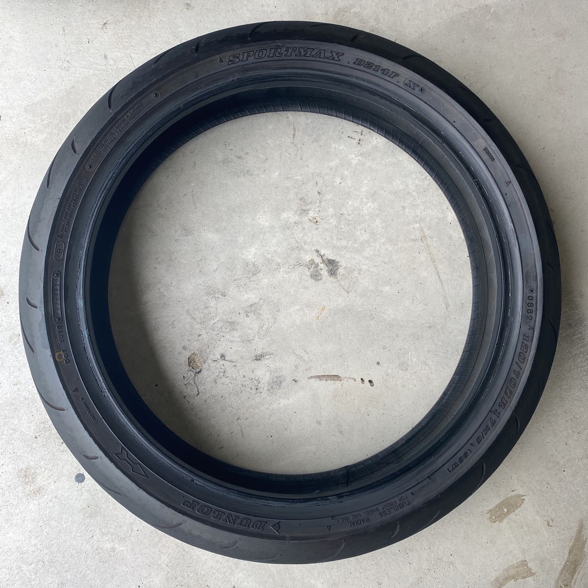 DUNLOP SPORTMAX D214 120/70ZR17 180/55ZR17 前後セット ダンロップ スポーツマックス(オンロード ...