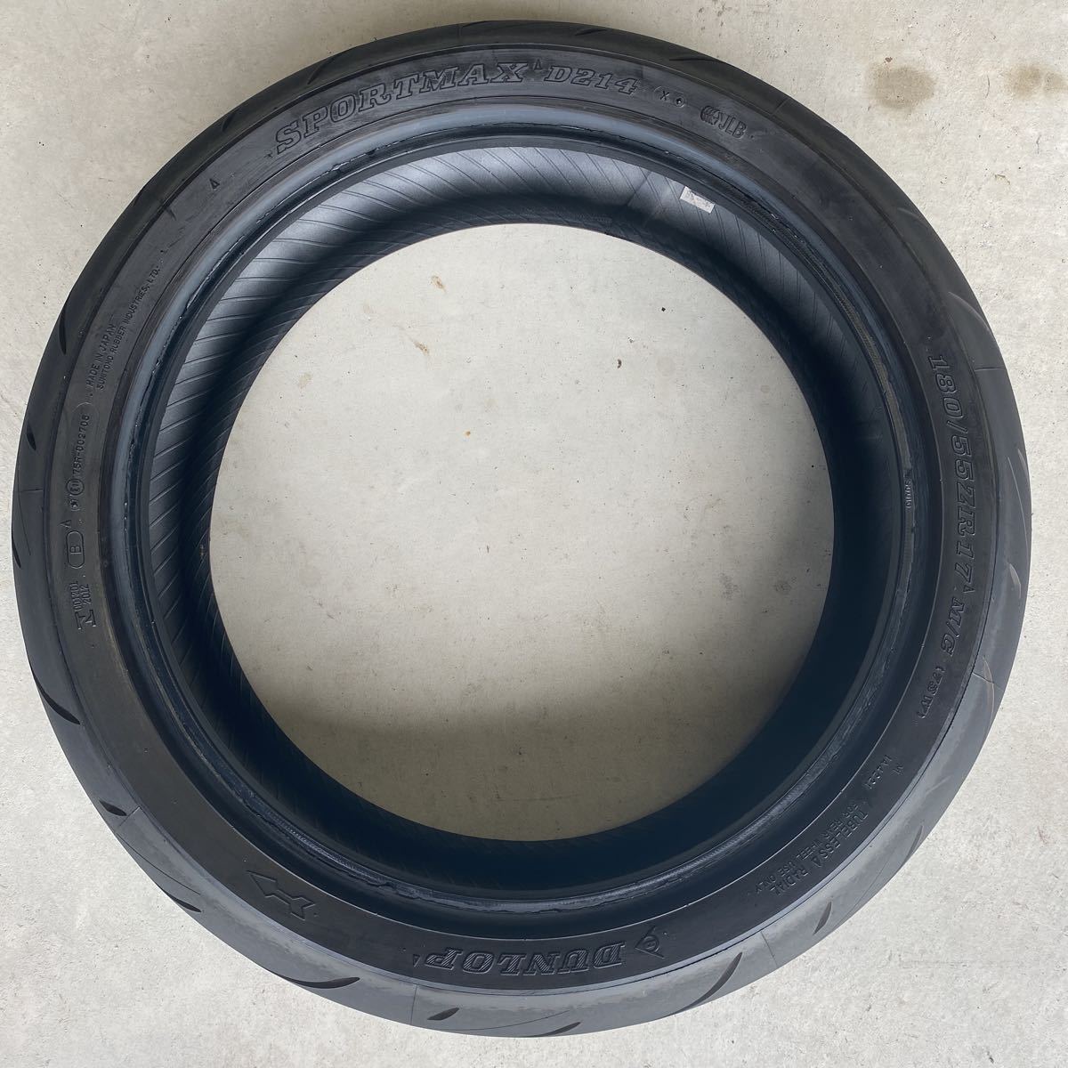DUNLOP SPORTMAX D214 120/70ZR17 180/55ZR17 前後セット ダンロップ スポーツマックス(オンロード ...