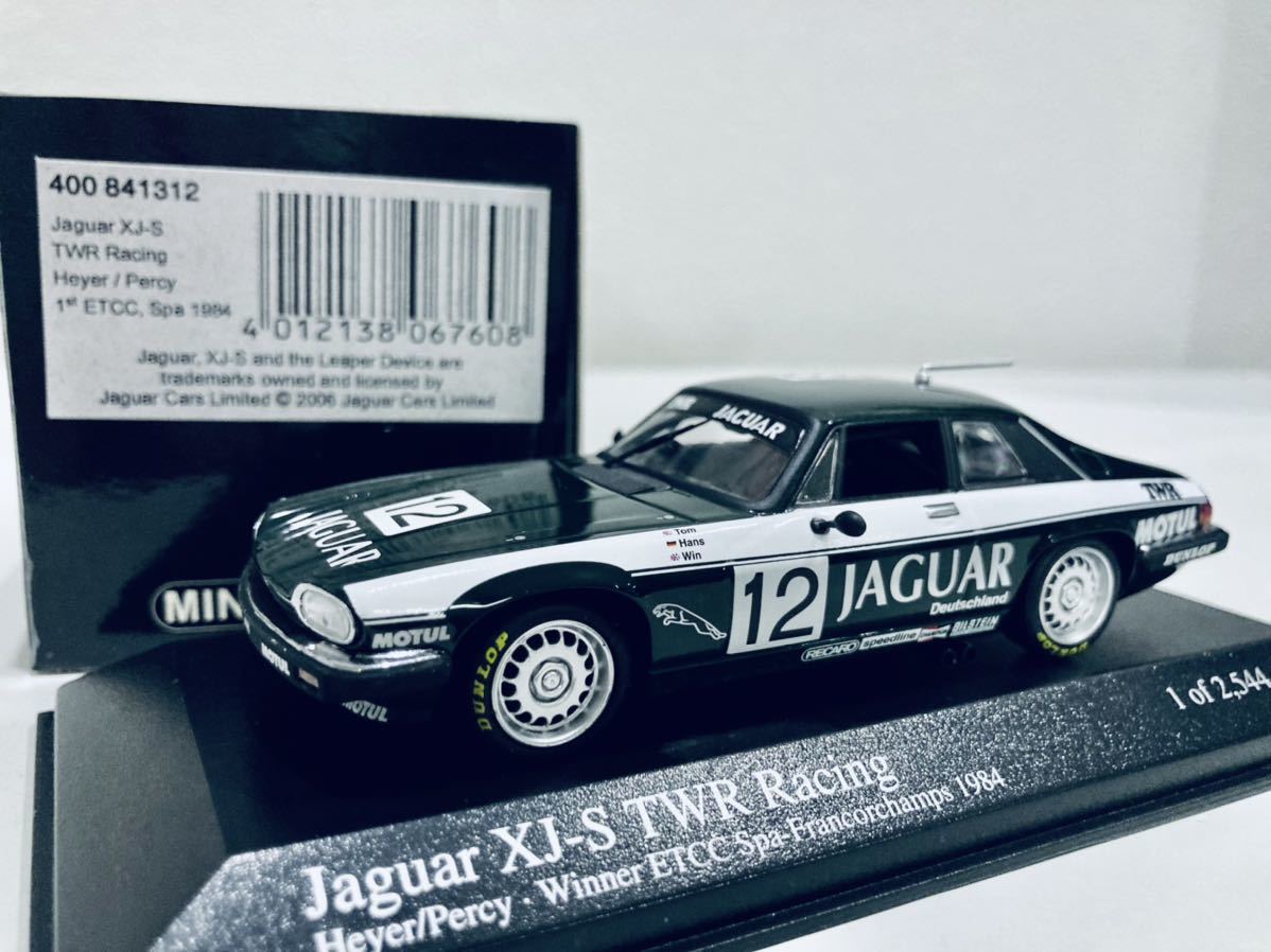 1/43 Minichamps ジャガー XJ-S TWR Racing Winner ETCC Spa 1984(レーシングカー)｜売買され ...