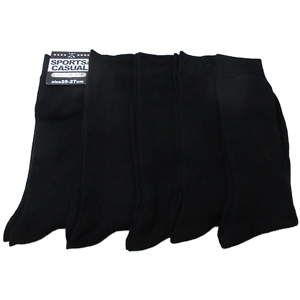 リブソックス 綿混素材 メンズ size25-27cm 黒 5足(セット、まとめ売り)｜売買されたオークション情報、yahooの商品情報をアーカイブ公開 - オークファン（aucfan.com）