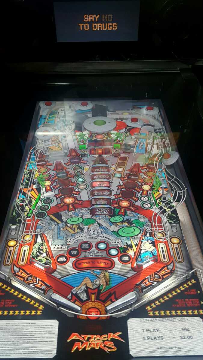 超レア 日本未発売品 arcade 1up Attack from Mars Pinball WILLIAMS ピンボール PCBのみ(ゲーム ...