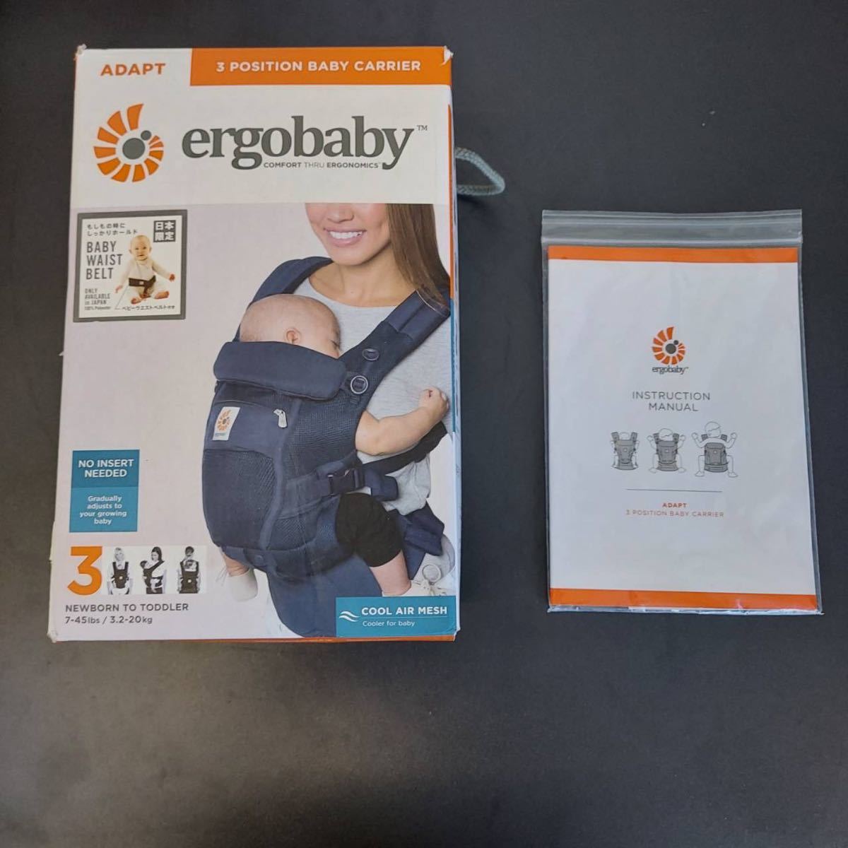 エルゴベビー ergobaby ベビーキャリア ADAPT 抱っこひも 3position(だっこひも)｜売買されたオークション情報、yahooの商品情報をアーカイブ公開 - オークファン ...