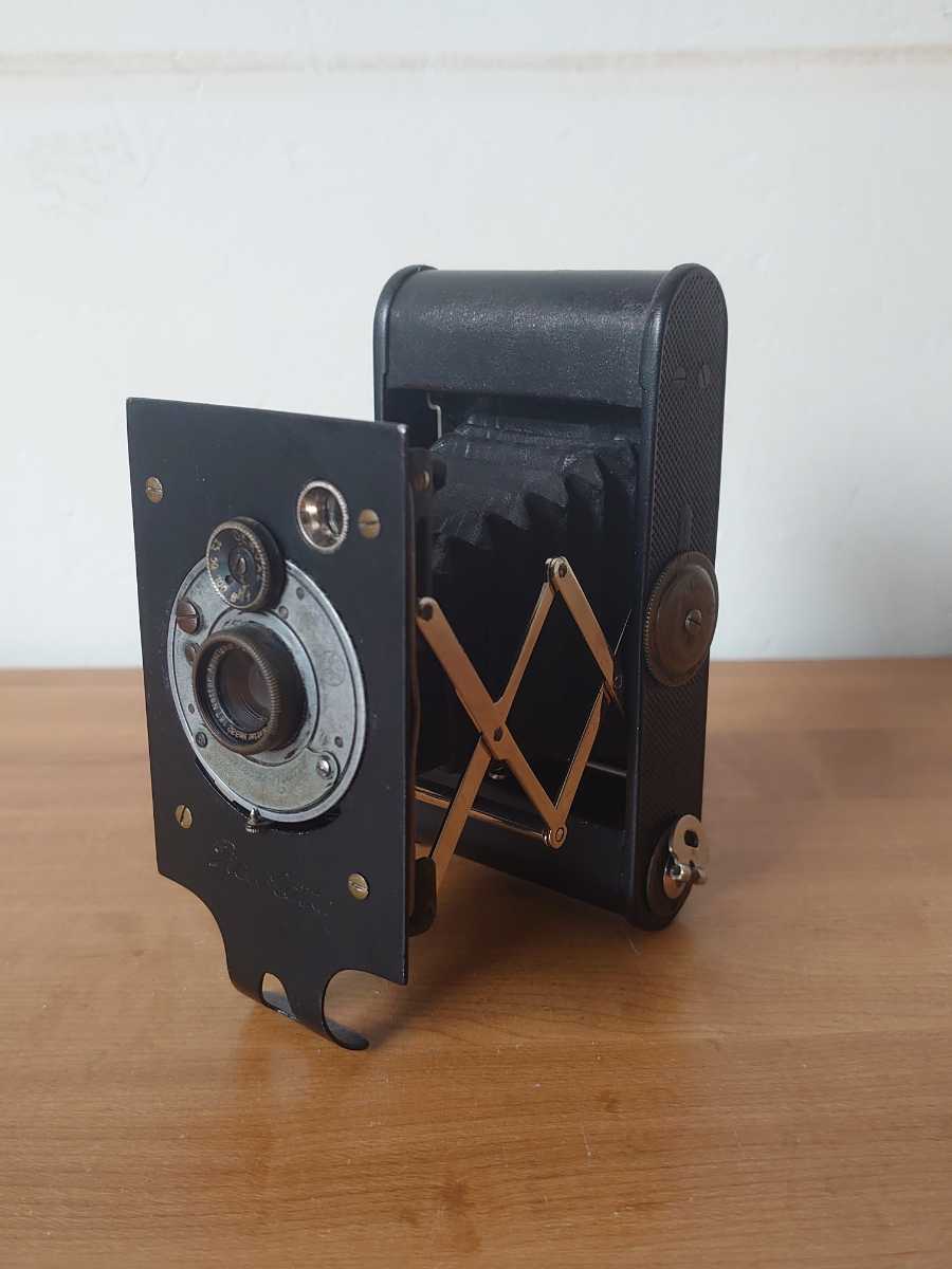 ドイツ製クラシック蛇腹カメラ Piccolettピコレット contessa nettel コンテッサネッテル社時代のアンティークカメラ レア ...