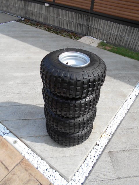 YAMAHA YF60 4ZINGER 純正ホイール＆タイヤ 4本セット(四輪バギー)｜売買されたオークション情報、yahooの商品情報を ...