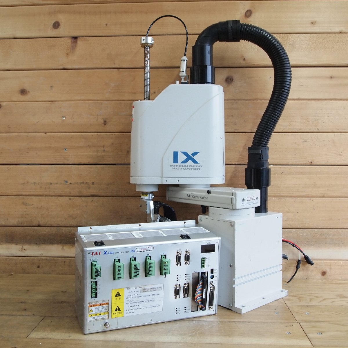 1W0906-1 IAI INTELLIGENT 産業ロボット IX-NNN2515-2L-T1-SP コントローラー付き X-SEL ...