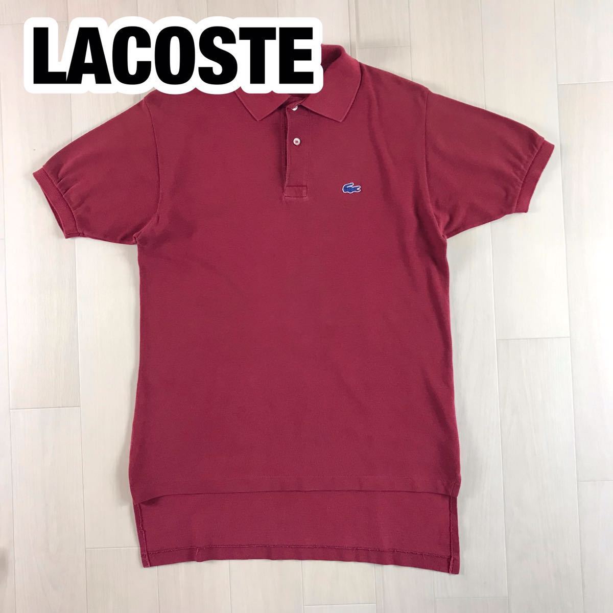 カラー IZOD LACOSTE アイゾッドラコステ 半袖 ポロシャツ GRAND PATRON ボルドー 青ワニ ビッグサイズ(6)｜売買さ ...