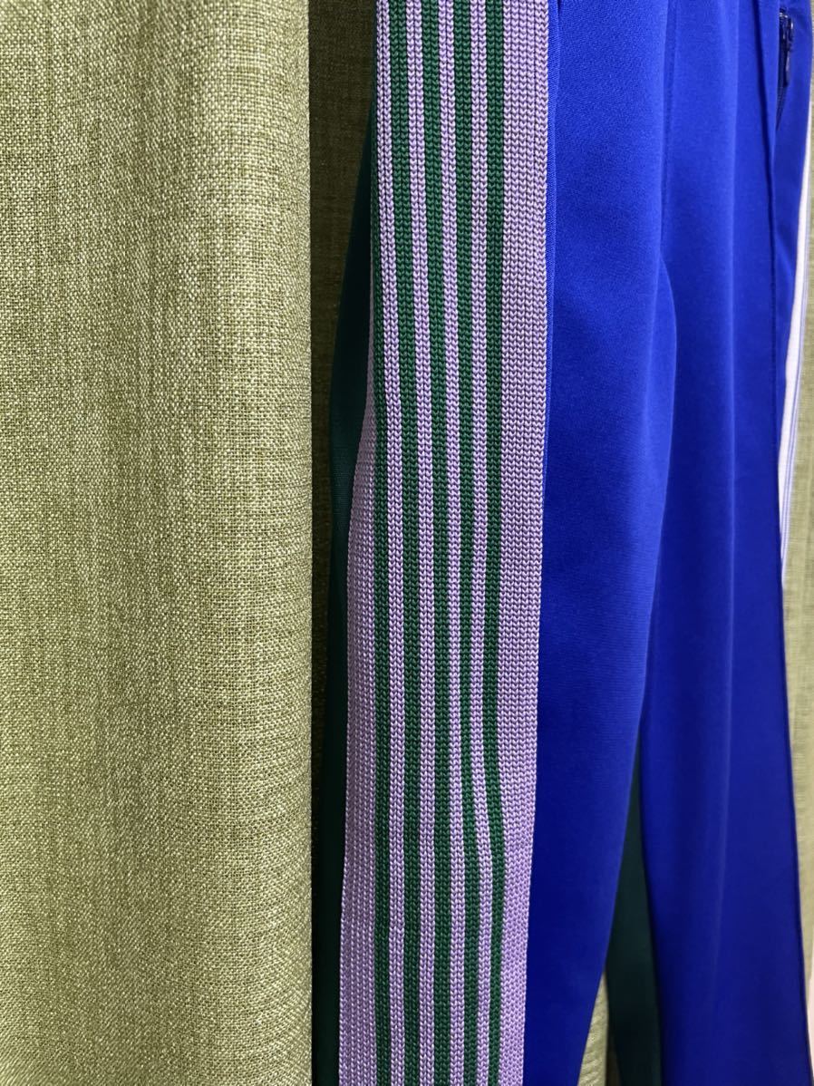 22SS Needles track pant SSZ 別注 トラックパンツ ストレート ニードルス BEAMS ビームス M(ニードルス)｜売買されたオークション情報、yahooの商品情報を ...