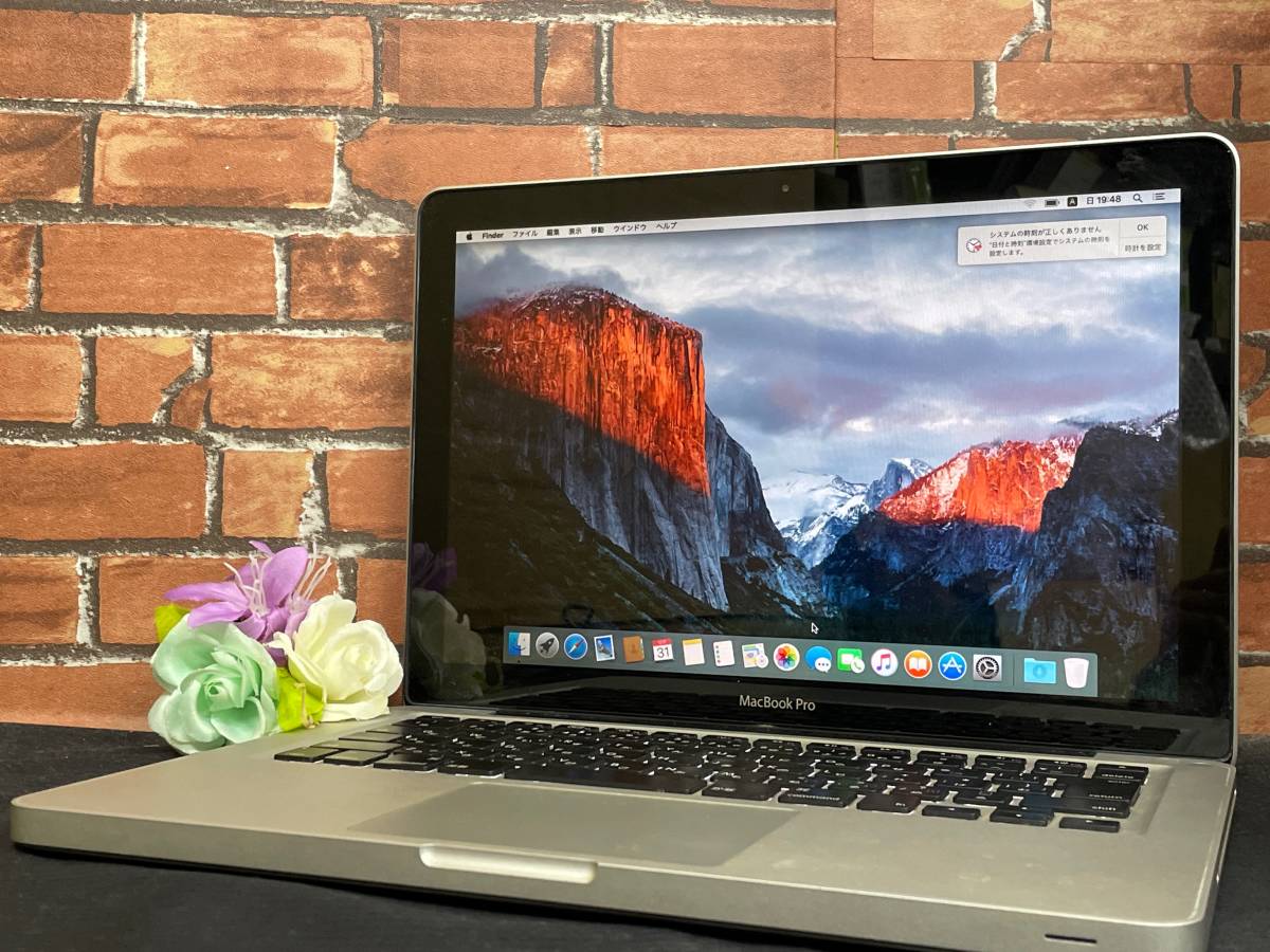MacBook Pro 2009 A1278 Core 2Duo 2.26GHz/RAM:2GB/HDD:160GB/13.3インチ El ...