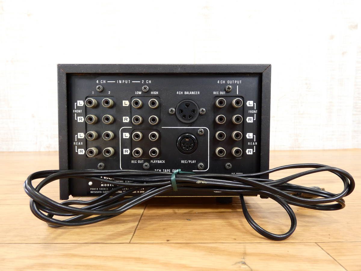 Technics テクニクス 4CHANNEL CONTROL CENTER 4チャンネルコントロールセンター SH-3400 音響機器 オーディオ ジャンク @80 8288-2(テクニクス ...