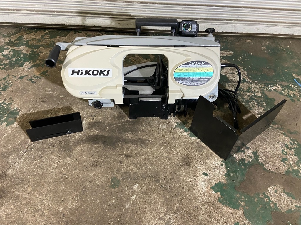 品 HiKOKI 日立 ロータリバンドソー 現行モデル CB13FB パイプ φ123mm 100V 角度切 バイス コンターマシン 刃物 ...