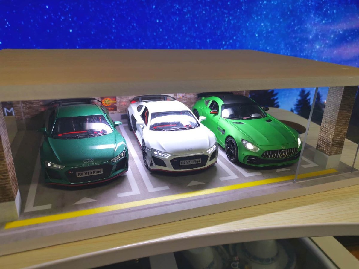 ジオラマ ガレージ カーガレージ 1/24 USB LED照明 3台展示 Blight Brick 0650-1(乗用車)｜売買されたオークション情報、yahooの商品情報をアーカイブ公開 ...