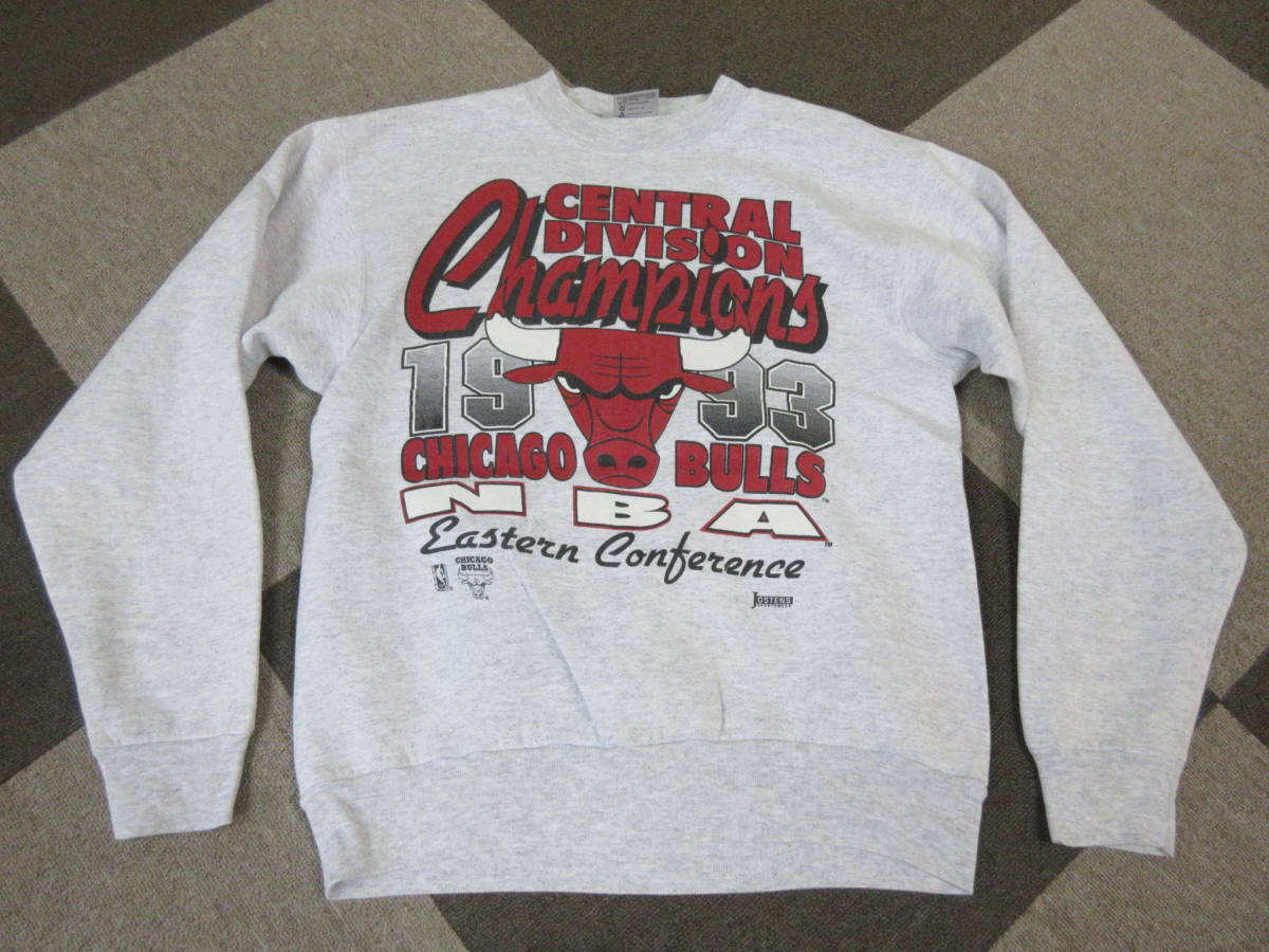 90s シカゴブルズ スウェット M ONEITA USA製 CHAMPIONS ヴィンテージ オールド NBA バスケット Jordan ...
