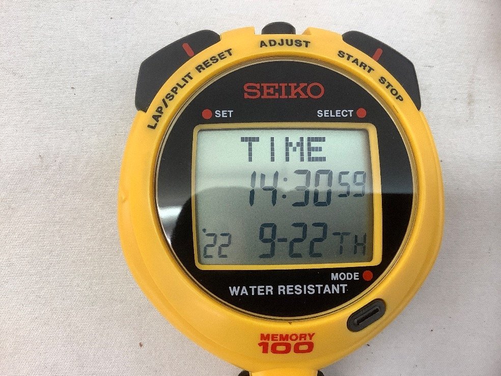 SEIKO ストップウォッチ/MEMORY100 S051-4000 品 ACB(セイコー)｜売買されたオークション情報、yahooの商品情報 ...