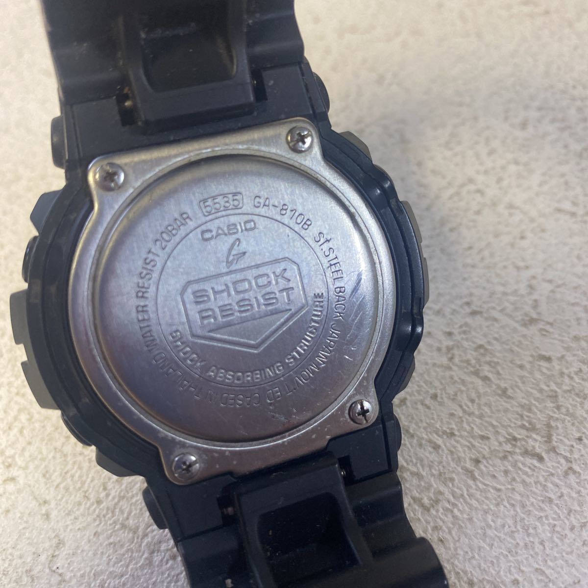 0927A CASIO G-SHOCK カシオ Gショック SHOCK WATER RESIST 20BAR 腕時計 メンズ 海外モデル ...