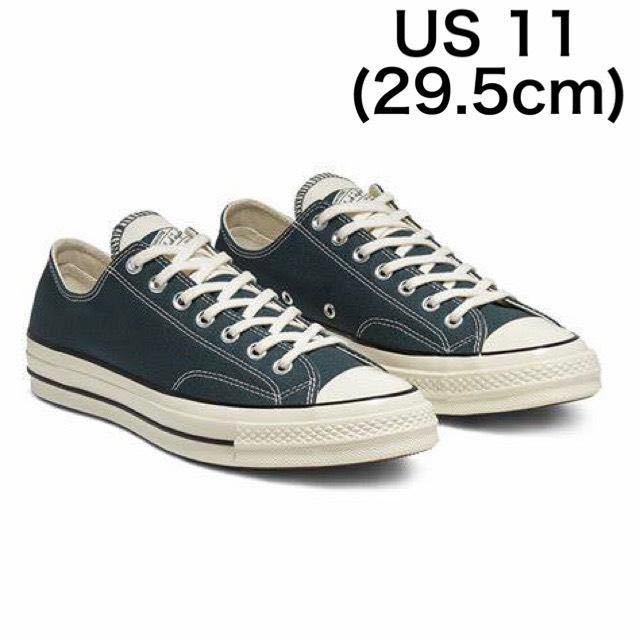 正規 CONVERSE コンバース CHUCK TAYLOR ALL STAR チャックテイラー オールスター CT70 ダークグリーン SUPRUCE US11 29.5cm(29.5cm ...