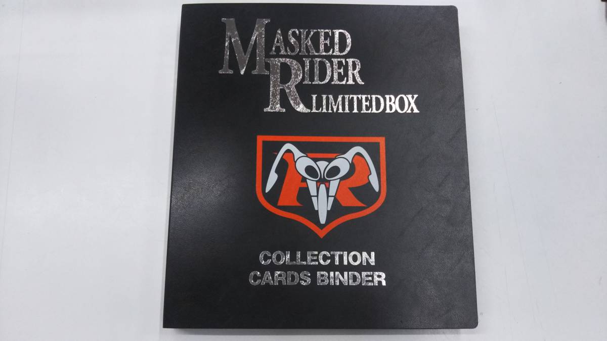 MASKED RIDER LIMITED BOX COLLECTION CARDS BINDER 仮面ライダーカード 546枚フルコンプ ...