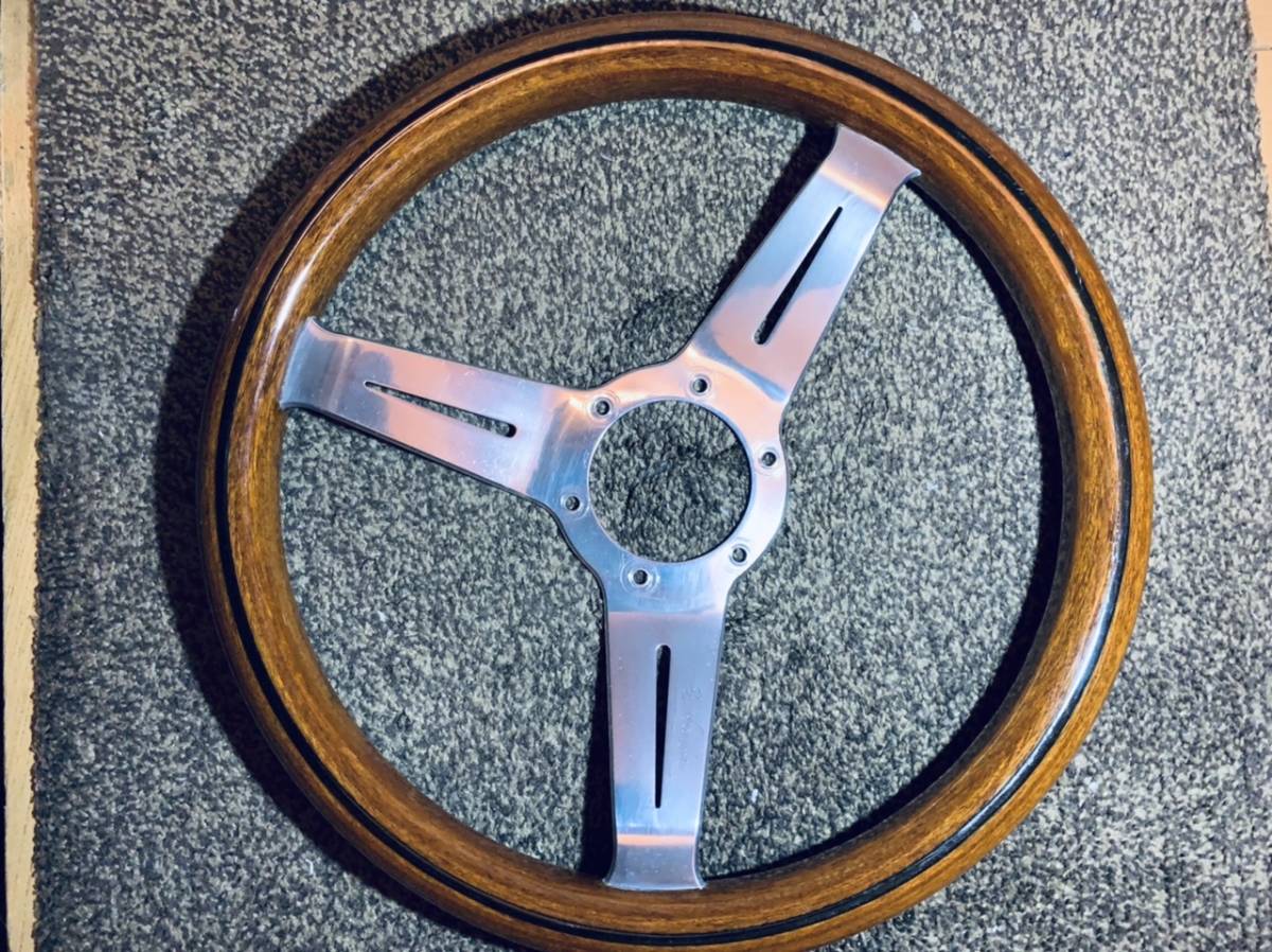 NARDI ナルディ ウッドステアリング 32cm 昭和 旧車当時物 EDー00(ステアリング、ハンドル本体)｜売買されたオークション情報 ...