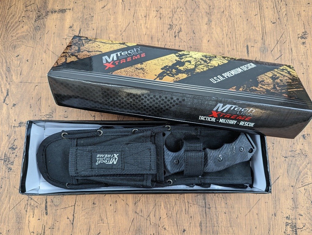 S10216/MTech エムテック MX-8054 サバイバルナイフ/1円(ハンティングナイフ、狩猟刀)｜売買されたオークション情報 ...