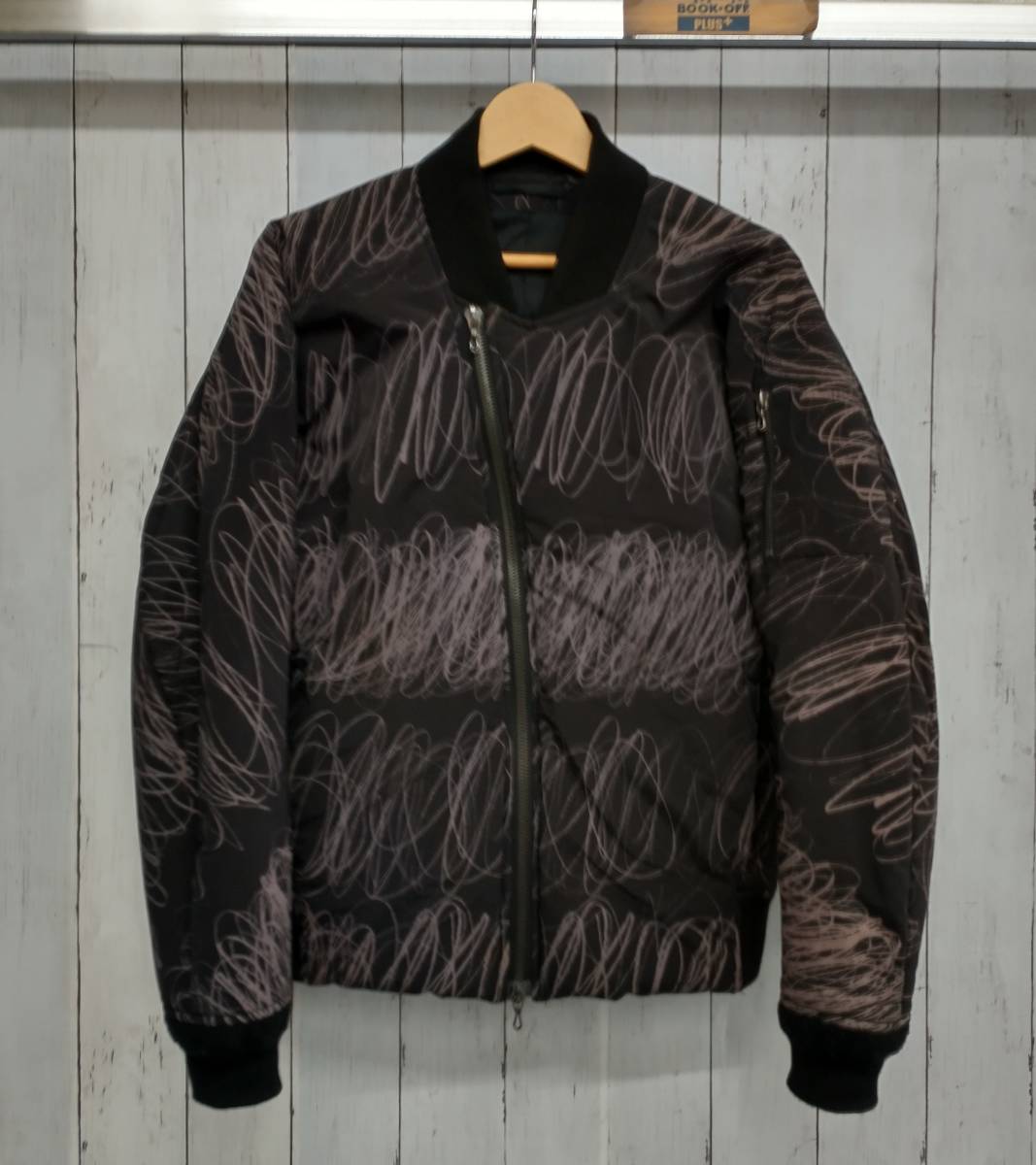 KAZUYUKI KUMAGAI カズユキクマガイ/ ATTACHMENT Co/Pe平二重 MA-1 KB52-062 ブルゾン ジャケット ...