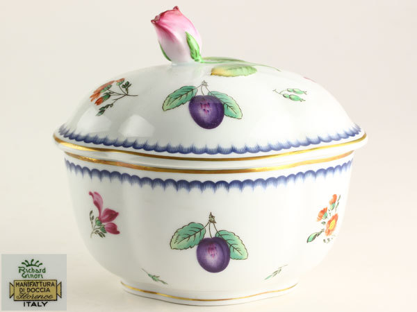 洋食器 Richard Ginori リチャードジノリ イタリアンフルーツ 蓋物 J1206(リチャードジノリ)｜売買されたオークション情報 ...
