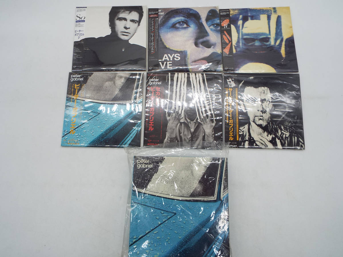 CD Box Set PETER GABRIEL / ピーター ガブリエル / Ⅰ Ⅱ Ⅲ Ⅳプレイズライヴ So VJCP-68845-51 ...