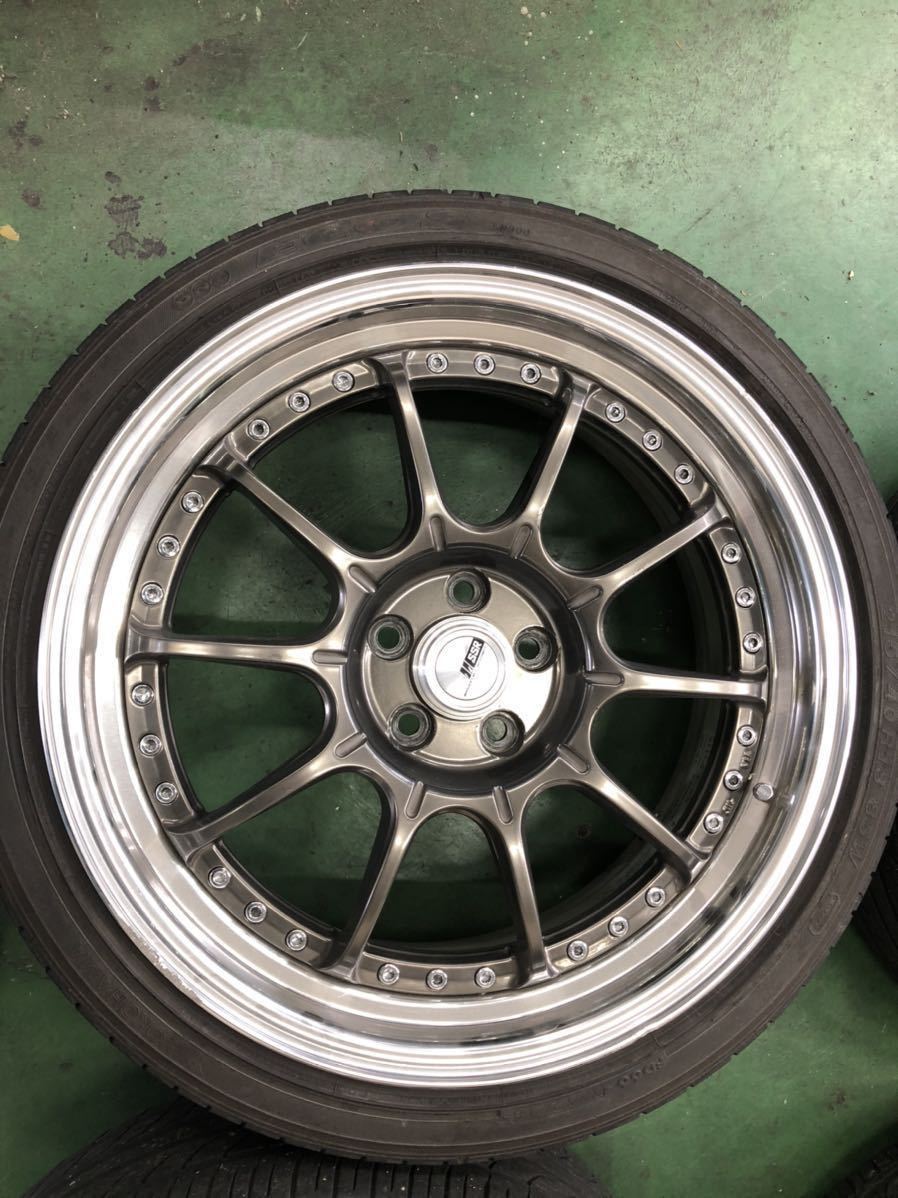 SSR プロフェッサー professor SP5 18インチ 4本セット リム プリウス 5h 100 5穴 100深リム 86 スバル ...