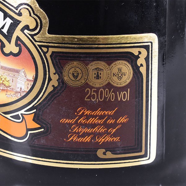 古酒 KWV バンデルハム 箱付 750ml 25% 南アフリカ リキュール Van Der Hum J300691(その他)｜売買された ...