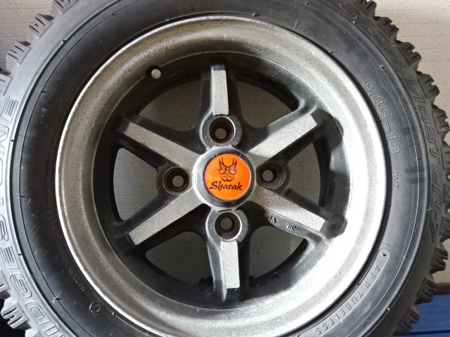 旧車 Sharak X-1 13インチ 5.5JJ+20 PCD 114.3 4穴 管理H-62(社外品)｜売買されたオークション情報 ...