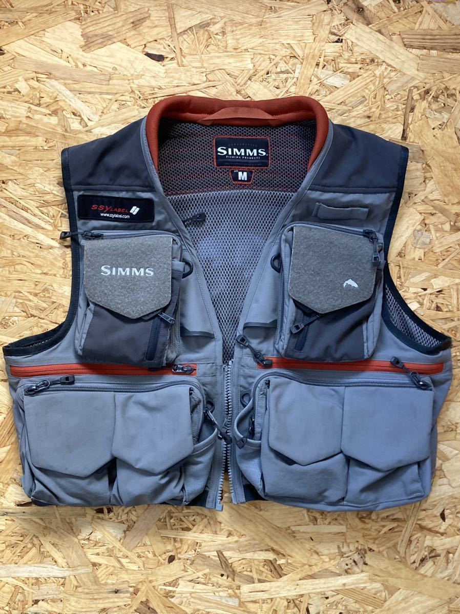 SIMMS GUIDE VEST シムス ガイド ベスト Mサイズ シーレーベル ワッペン付き フィッシング ベスト(ベスト)｜売買されたオークション情報、yahooの商品情報をアーカイブ公開 ...