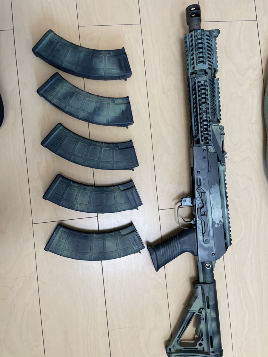 LCT AK Zenitカスタム 検 電動ガン ロシア 特殊部隊 AK74 AK104 AK105 スペツナズ メタルフレーム(電動ガン ...