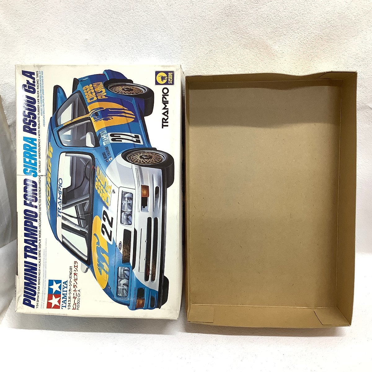 TAMIYA 1/24 スポーツカーシリーズ NO.81 ピューミニ トランピオ シエラ RS500 Gr.A PIUMINI TRAMPIO ...