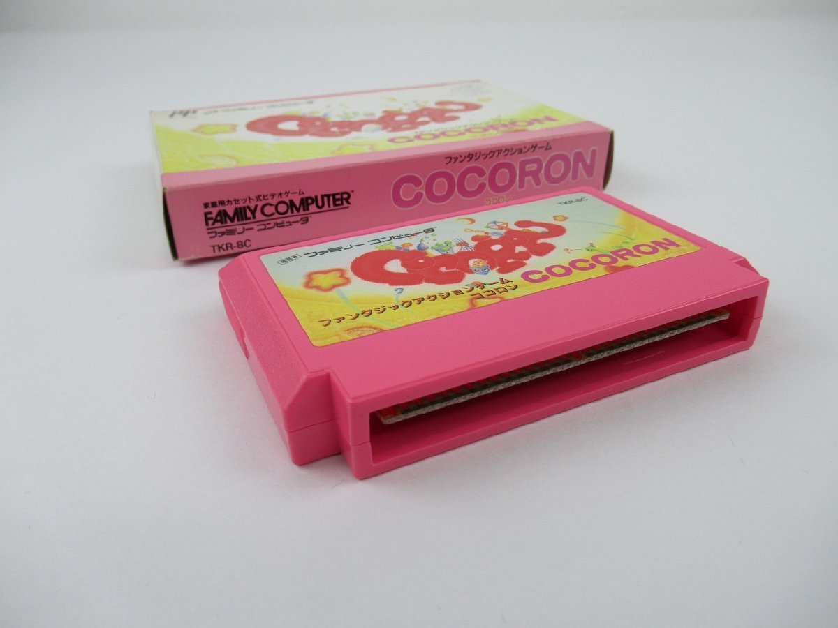 P242/1円 ファミコンソフト ココロン COCORON 箱 説明書付/タケルFC(アクション)｜売買されたオークション情報、yahooの ...