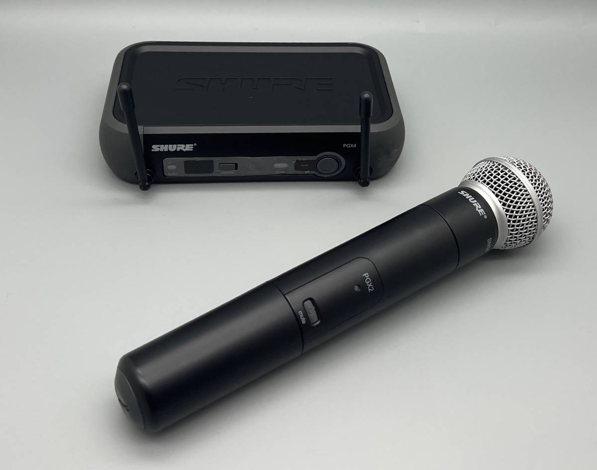SHURE/シュアー PGX4 レシーバー PGX2 ワイヤレスマイク ジャンク(ダイナミックマイク)｜売買されたオークション情報、yahoo ...