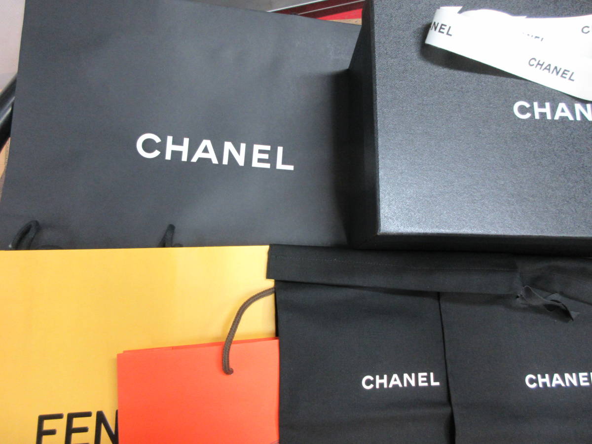HERMES エルメス 紙袋 CHANELシャネルシューズ保存袋 フェンディFENDI(エルメス)｜売買されたオークション情報、yahooの商品情報をアーカイブ公開 - オークファン ...